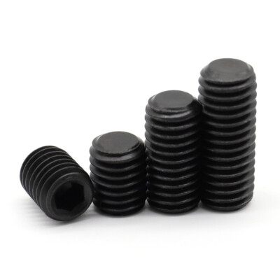 10Pcs M3 M4 Allen Hexagon Socket Set Screw Fine Pitch Thread Headless ...