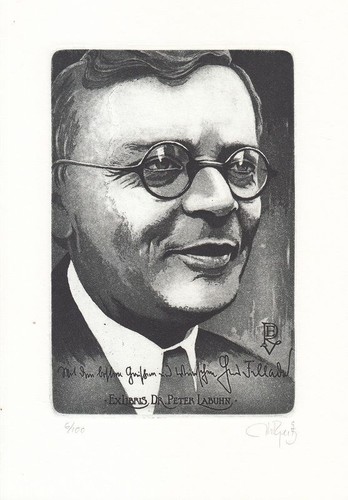 Exlibris Bookplate Gravure À L'Eau-forte Roger Philipp Keller Hans ...