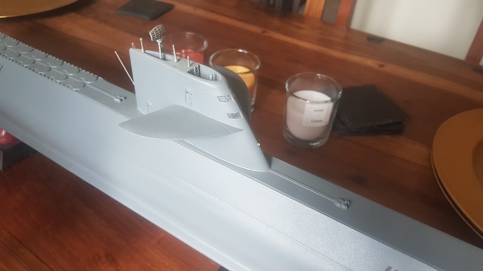 MOEBIUS MODEL SEAVIEW VOYAGE TO THE BOTTOM OF THE SEA - COMPLETE BUILD ...