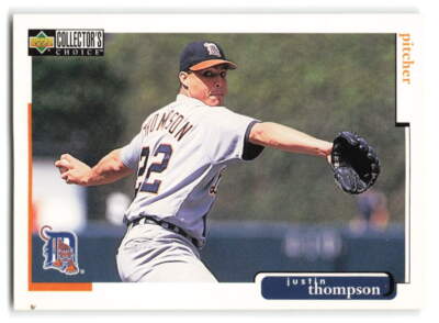 Justin Thompson 1998 Collector's Choice BASEBALL #94 Detroit Tigers | eBay
