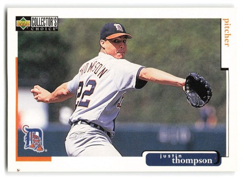 Justin Thompson 1998 Collector's Choice BASEBALL #94 Detroit Tigers | eBay