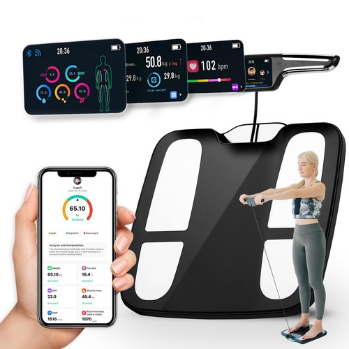 Smart Scale for Body Weight and Fat Percentage, FSA & HSA Eligible, 8 ...