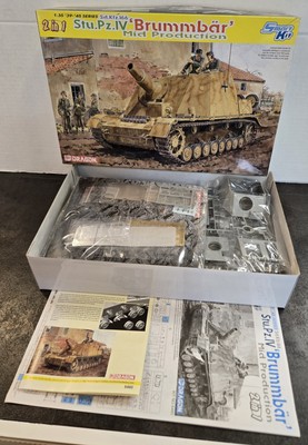 NEW DRAGON Sd.Kfz.166 Stu.pz.iv Brummbar MID PRODUCTION 1:35 SCALE 6460 ...
