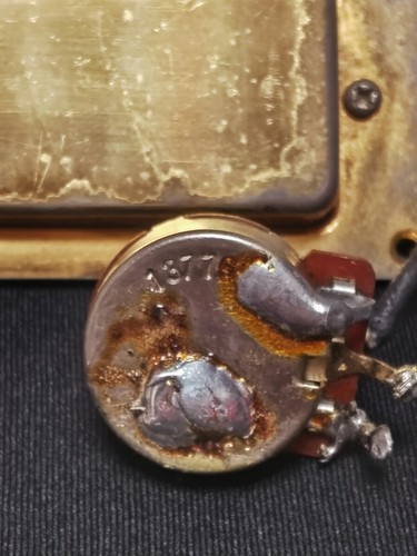 Gibson Mini Humbucker Pickup Bridge Firebird Gold / 76 National ...