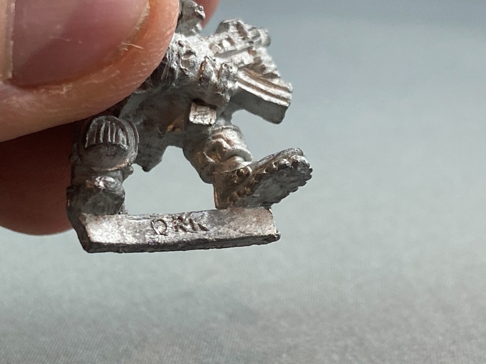 1987 Spiky Eddi Spikey Ed Captain Space Orc Ork Warhammer 40k METAL ...