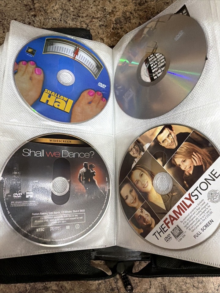 112 Loose DVDs In Binder Various Genre | eBay