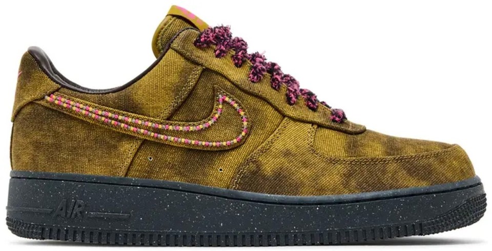 Nike Air Force 1 '07 QS Low Boucle Desert Moss for Sale | Authenticity ...