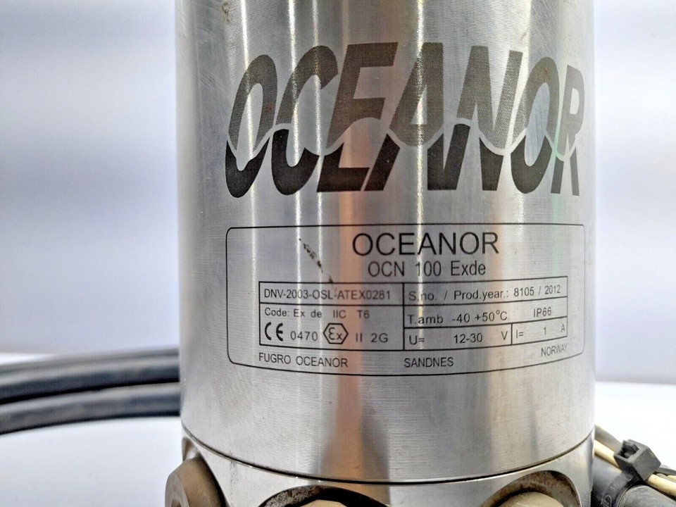 Fugro Oceanor OCN 100 Exde CCTV Explosion Proof Mini Color Camera U=12 ...