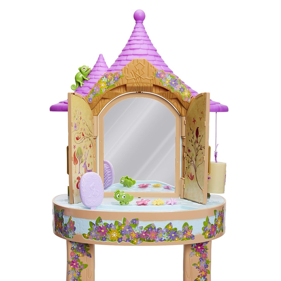 Rapunzel Vanity Disney's Tangled Rapunzel's Tower Vanity Playset with ...