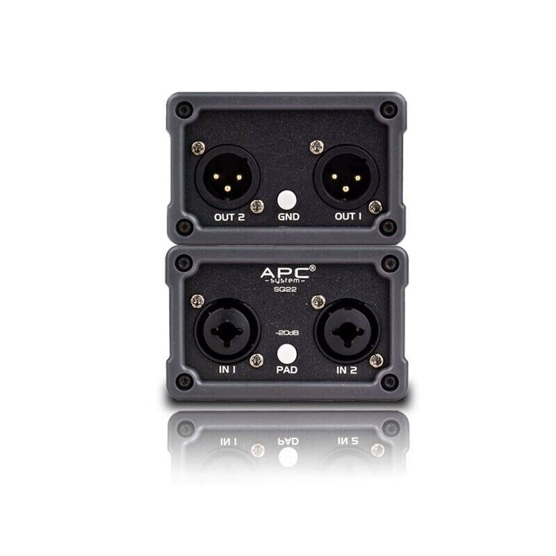 APC SQ22 Professional Dual Channel Audio Noise Isolator for Static ...