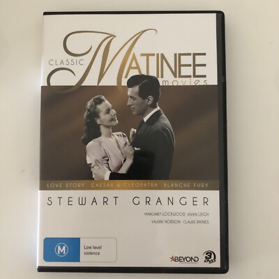 CLASSIC MATINEE DVD STEWART GRANGER LOVE STORY CAESAR & CLEOPATRA ...