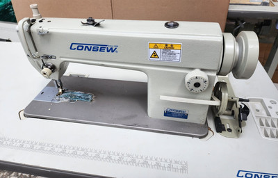 Consew 7360R-2SS Single Needle Lockstitch Sewing Machine ,Table and ...