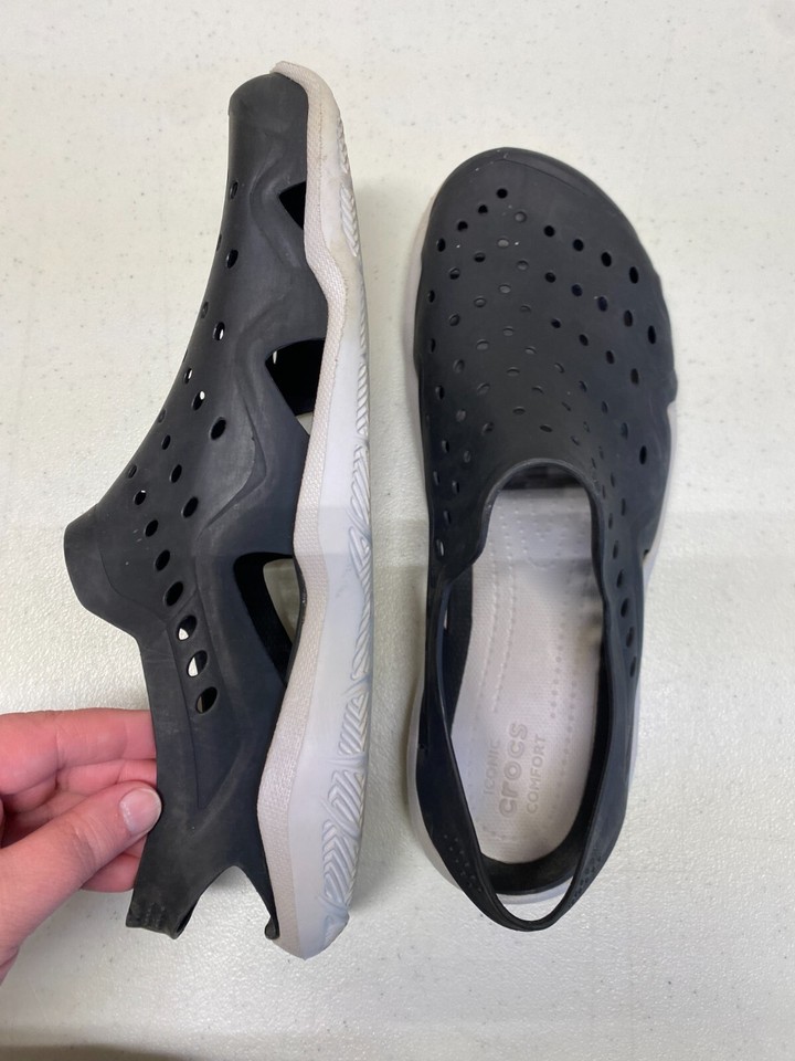 Mens Swiftwater Crocs Sz 12 Stillwater Wave Sandal Slip On Shoe Iconic ...