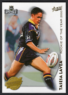 2001 NRL IMPACT DALLY M AWARD [ACCOLADES CARD] A3 Tasesa LAVEA ...