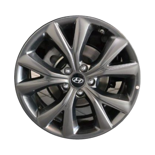 Hyundai 19" Powder Coat Hyper Charcoal OEM Rim Wheel 70910 529102W510 ...