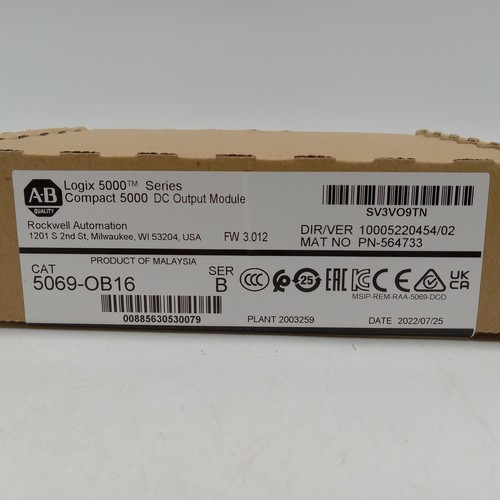 Allen-Bradley 5069-OB16 Ser B Compact 5000 DC Output Module -FACTORY ...