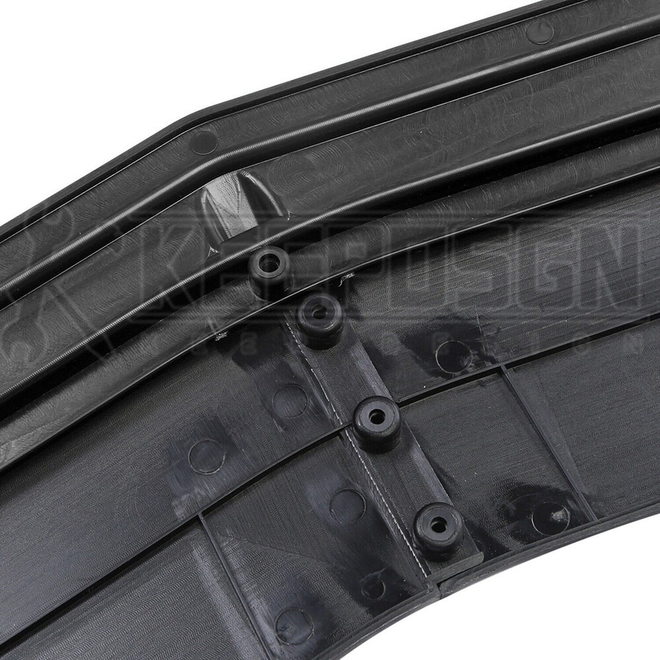 For Subaru Forester XT STI SF5 Glossy Front Bumper Lip Splitter Body ...