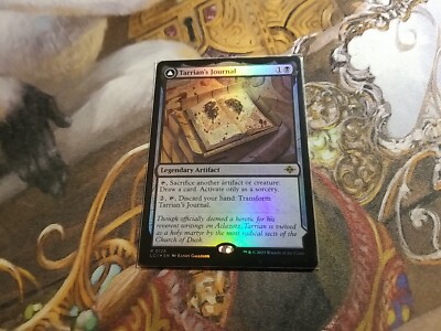 Tarrian's Journal Foil MTG Lost Caverns Of Ixalan - Pack Fresh - | eBay