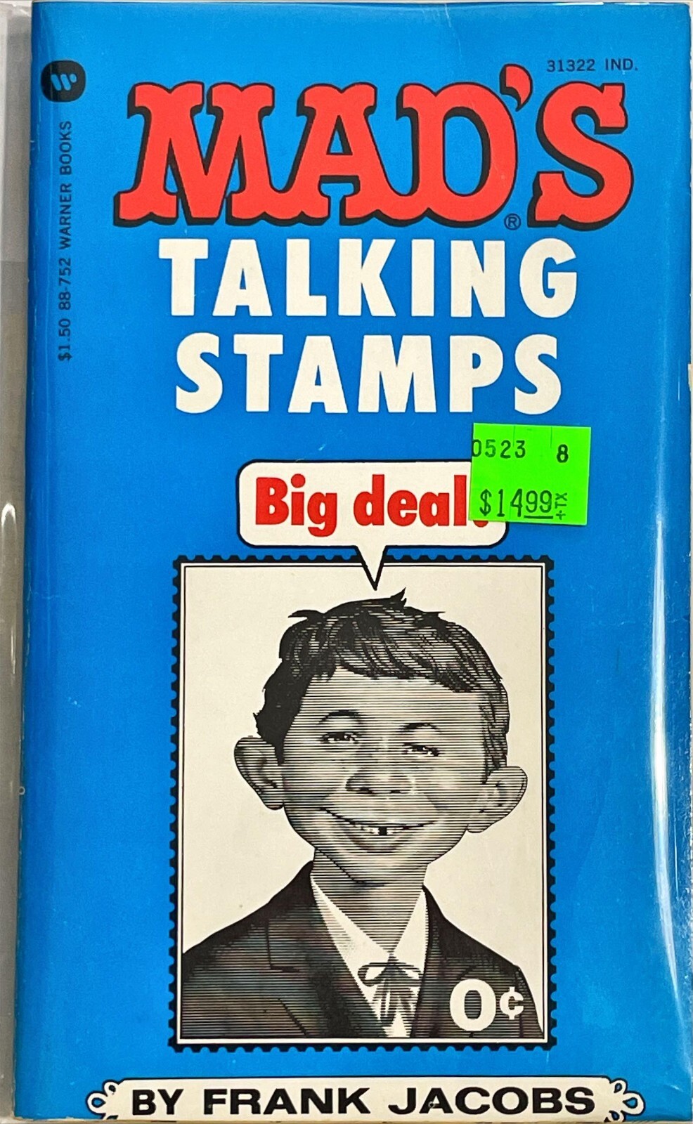 MAD Magazine Paperback Book: Mad's Talking Stamps [ Warner , 1974 ...