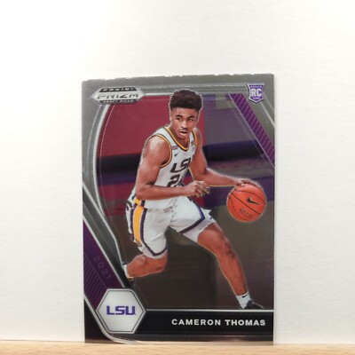 2021 Panini Prizm Draft Picks Cameron Thomas base Rookie card RC card ...