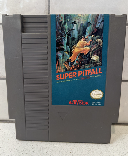 Super Pitfall Nintendo NES 1987 Game Authentic - Cleaned - Tested ...