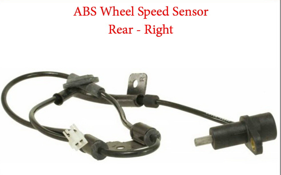 2 x ABS Wheel Speed Sensor Rear L/R Fits:OEM#2C000 Hyundai Tiburon 2003 ...