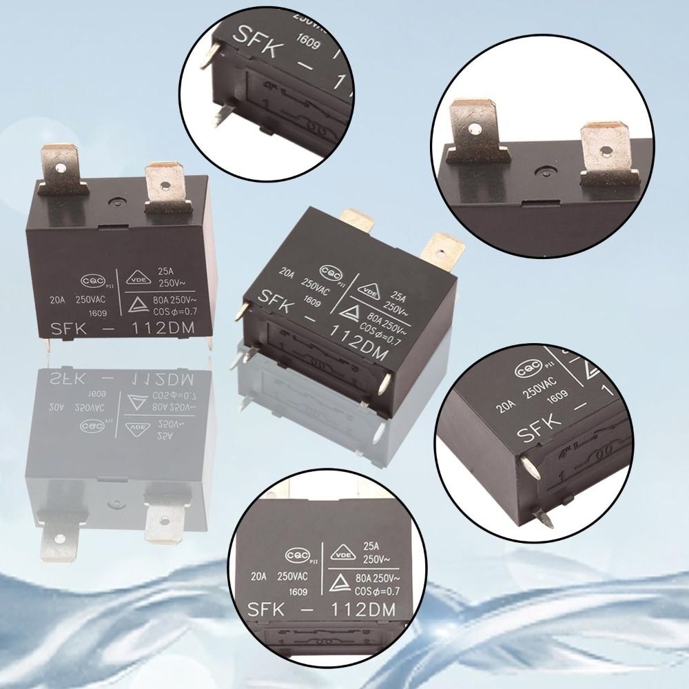 2pcs 4pins Relay SFK-112DM Power Relay Professional Air Conditioning ...