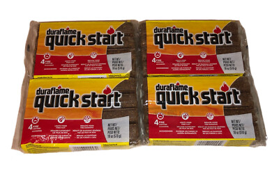 Duraflame Quickstart Fire Starter 4 Pack Lot Of 4 Total NEW | eBay Australia