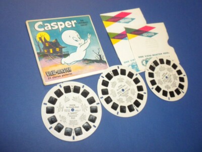 CASPER THE FRIENDLY GHOST B533 Viewmaster 3 reels PACKET SET | eBay