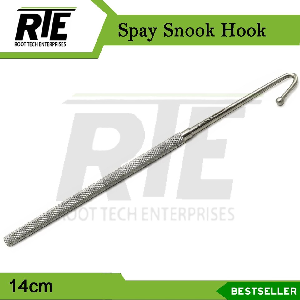 Surgical Spay Snook Hook Veterinary Small Animal Ovaries Removal ...