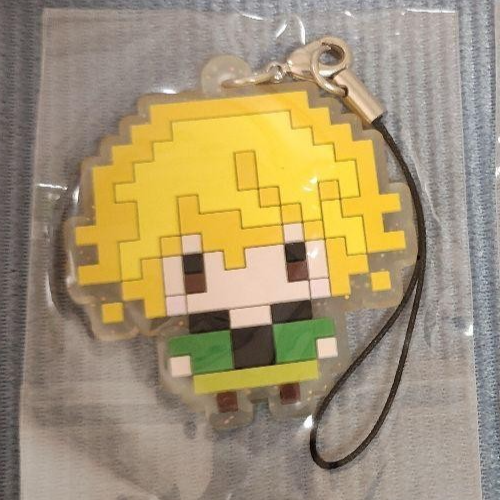 Japanese anime Katekyo Hitman Reborn! rubber strap Dino pixel art AGF ...