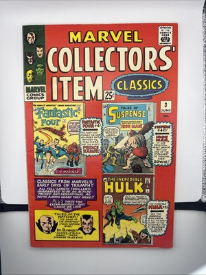 Marvel Collectors' Item Classics #3 (Marvel Comics June 1966) | eBay