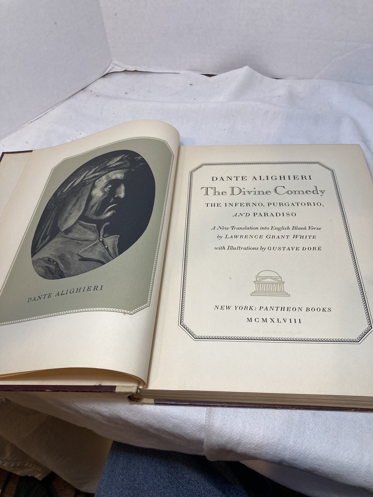 Dante Alighieri The Divine Comedy Translation by Lawrence Grant White ...