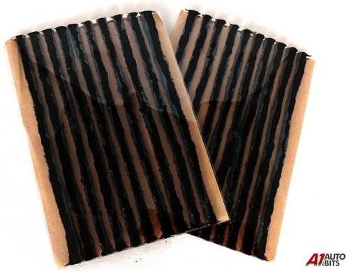 20 x Tubeless Tire Tyre Puncture Repair Kit 4" Strips Plug Car Van ...