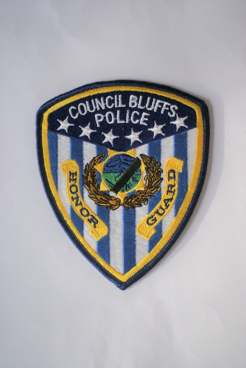 Council Bluffs Ia Police Badge