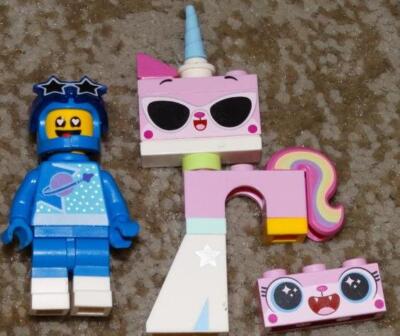 LEGO LEGO MOVIE STARDUST BENNY AND UNIKITTY MINIFIGURES | eBay