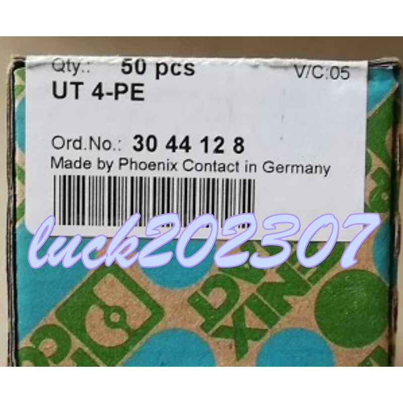 50pcs/box new Phoenix UT4-PE 3044128 terminal #TX | eBay
