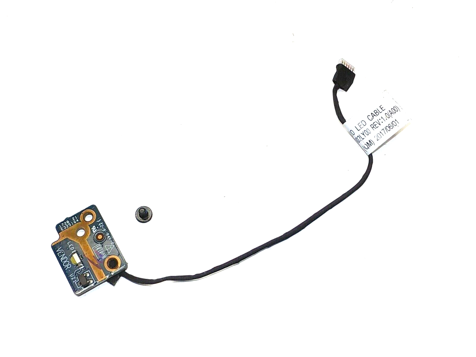 OEM Dell Latitude 7480/7490 LED Indicator Circuit Board w/Cable HUH08 ...