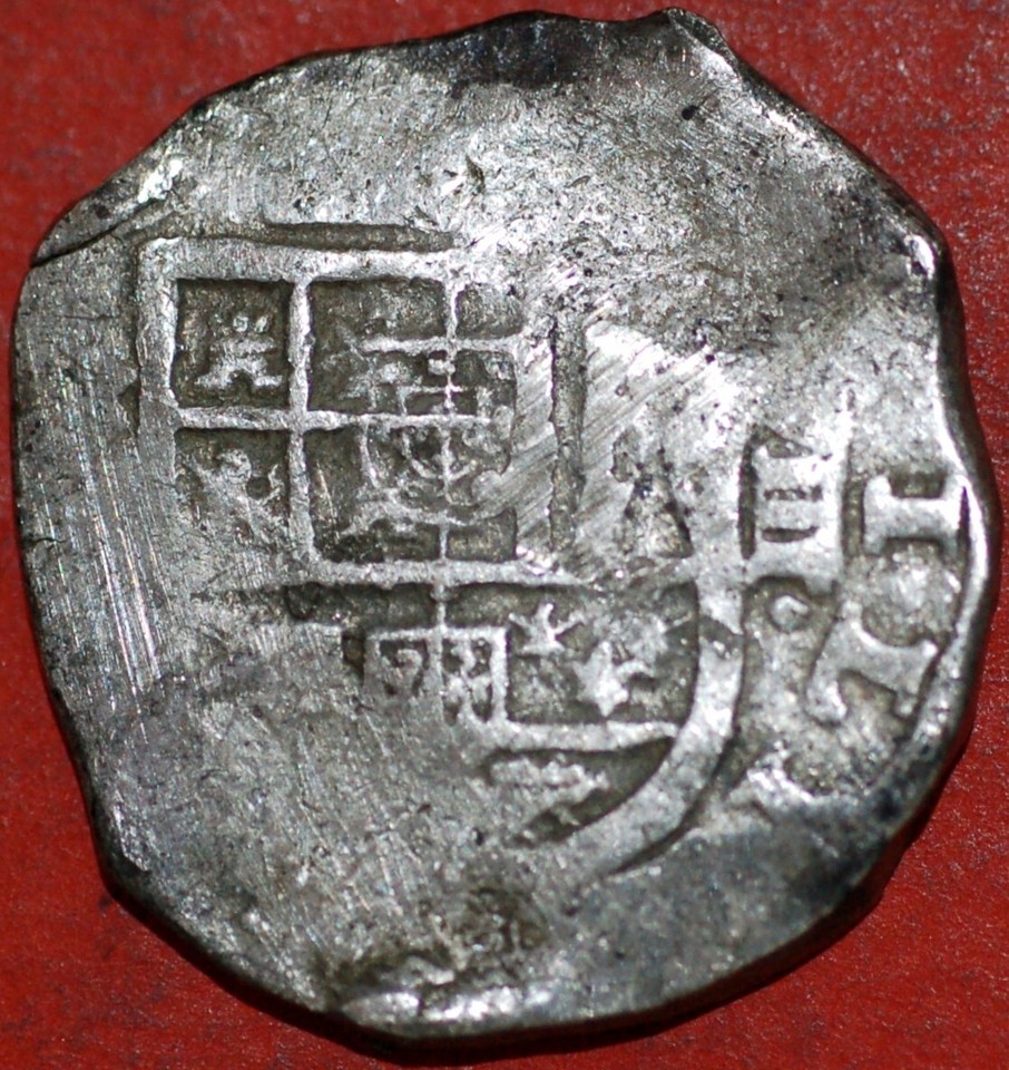 Spain Cobs coin 8 Reales 1621-1642 Philip IV Value VIII KM#39.4 Mint ...