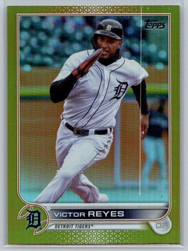 2022 Topps 1st Edition #252 Victor Reyes Gold Foil | eBay
