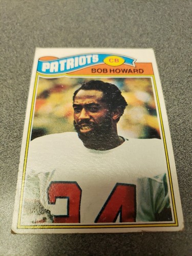 1977 Topps Bob Howard New England Patriots #88 | eBay