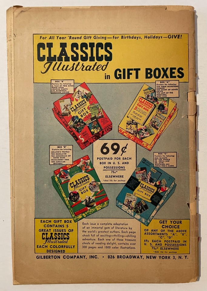 Classics Illustrated 8 HRN 51 Arabian Nights 1.0 Fair | eBay