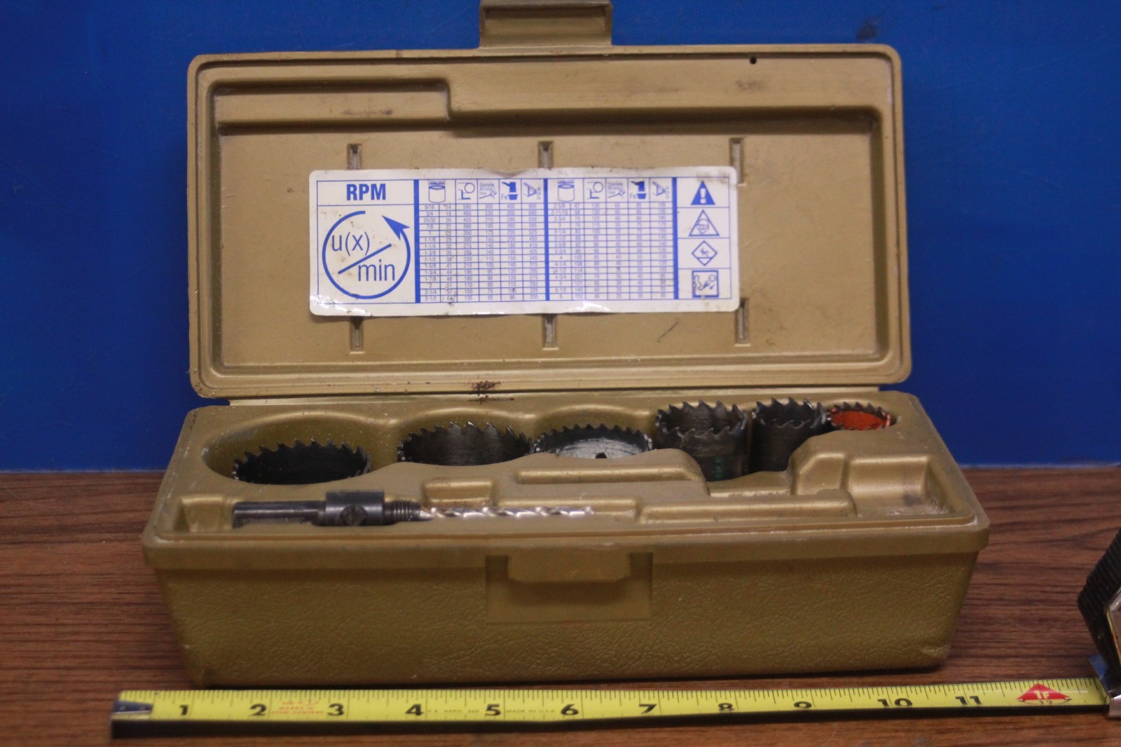 7 Piece Bi-Metal Electricians Hole Saw Kit 30800600L 600L Lenox | eBay