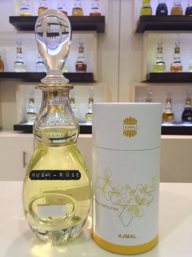MUSK ROSE Attar by Ajmal 60 ML, 2 fl.oz, 5 Tola, CPO, Alcohol free Misk ...