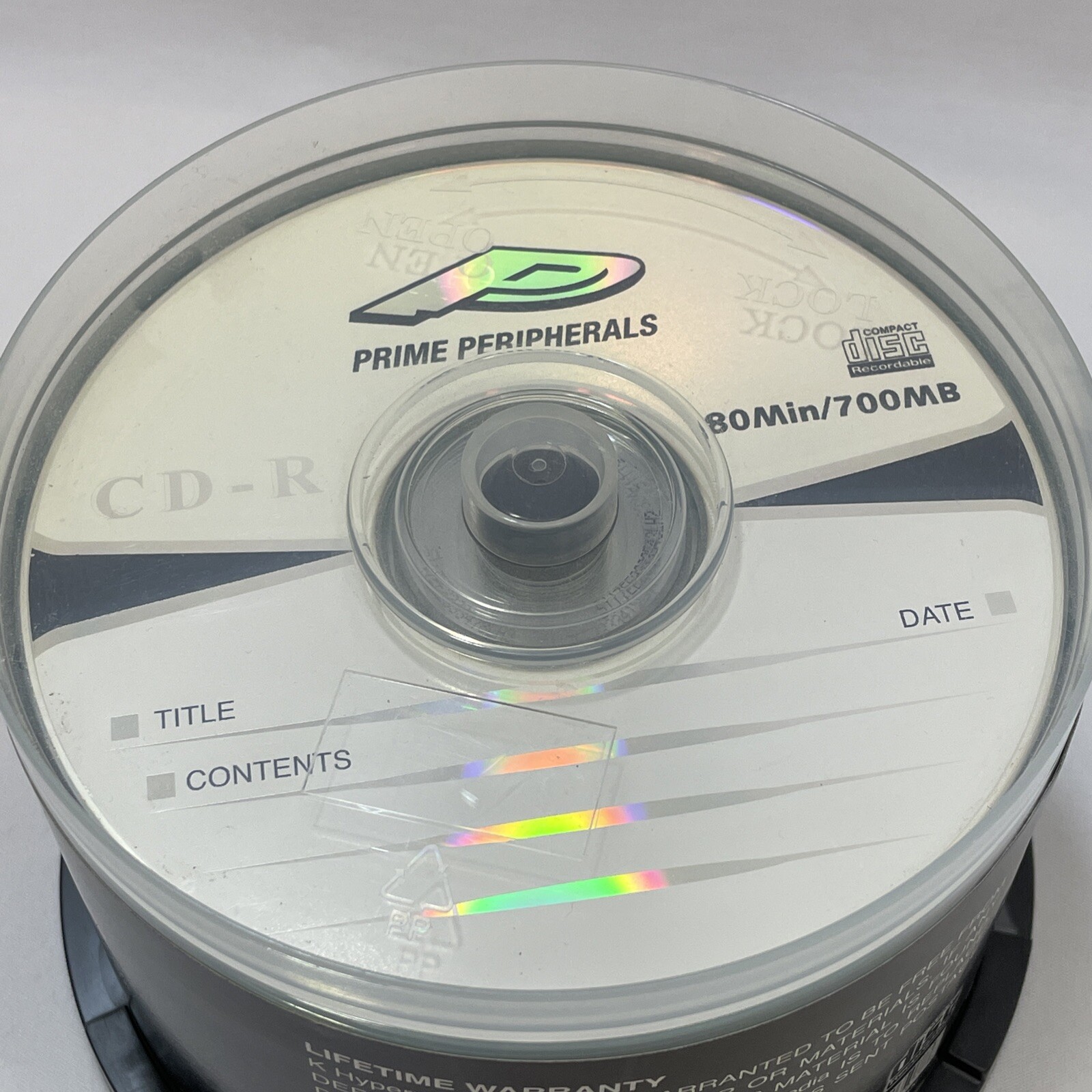 CD-R 80 Min 700MB 50-Pack Blank Compact Disc Recordable 12X KHypermedia ...