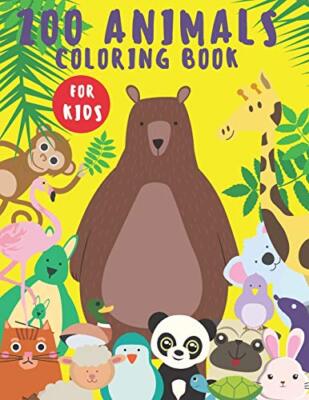 Zoo Animals: Coloring Book for Kids Ages 3-8 (Volume 1), Kids ...
