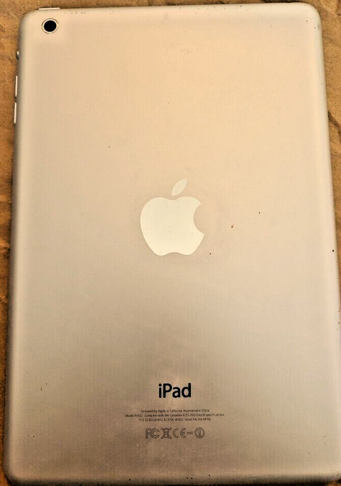Apple iPad Mini 1st Generation 16GB Silver & White Wi-Fi Only Model ...