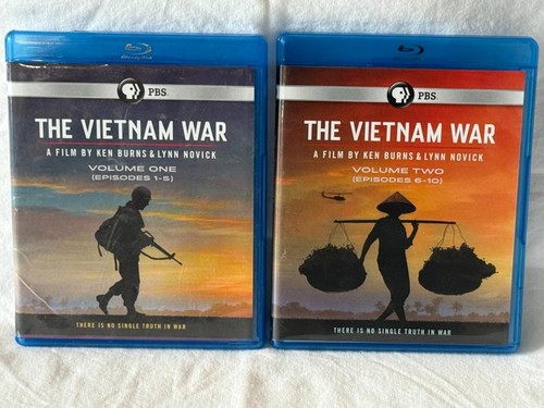 The Vietnam War DVD PBS BluRay Ken Burns Volume 1 & 2 1-2 10 Discs ...