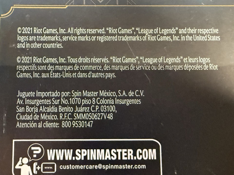 Thresh League of Legends 7" Champion Collection 1ST EDITION (Box has ...