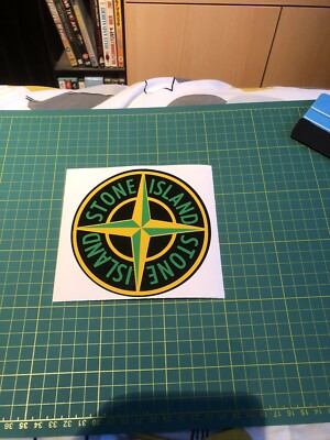 stone island sticker/decal, Garage, Mancave, Toolbox | eBay UK